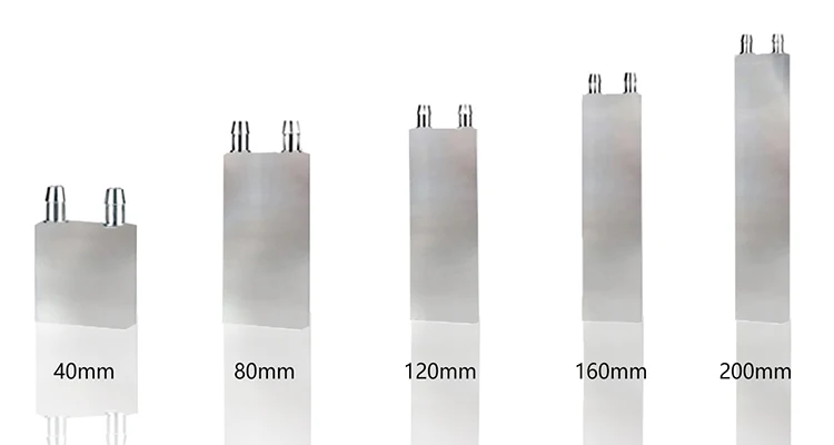 Tec Water Cooler Aluminum Cooling Block Standard Cold Plate Pcb Water ...