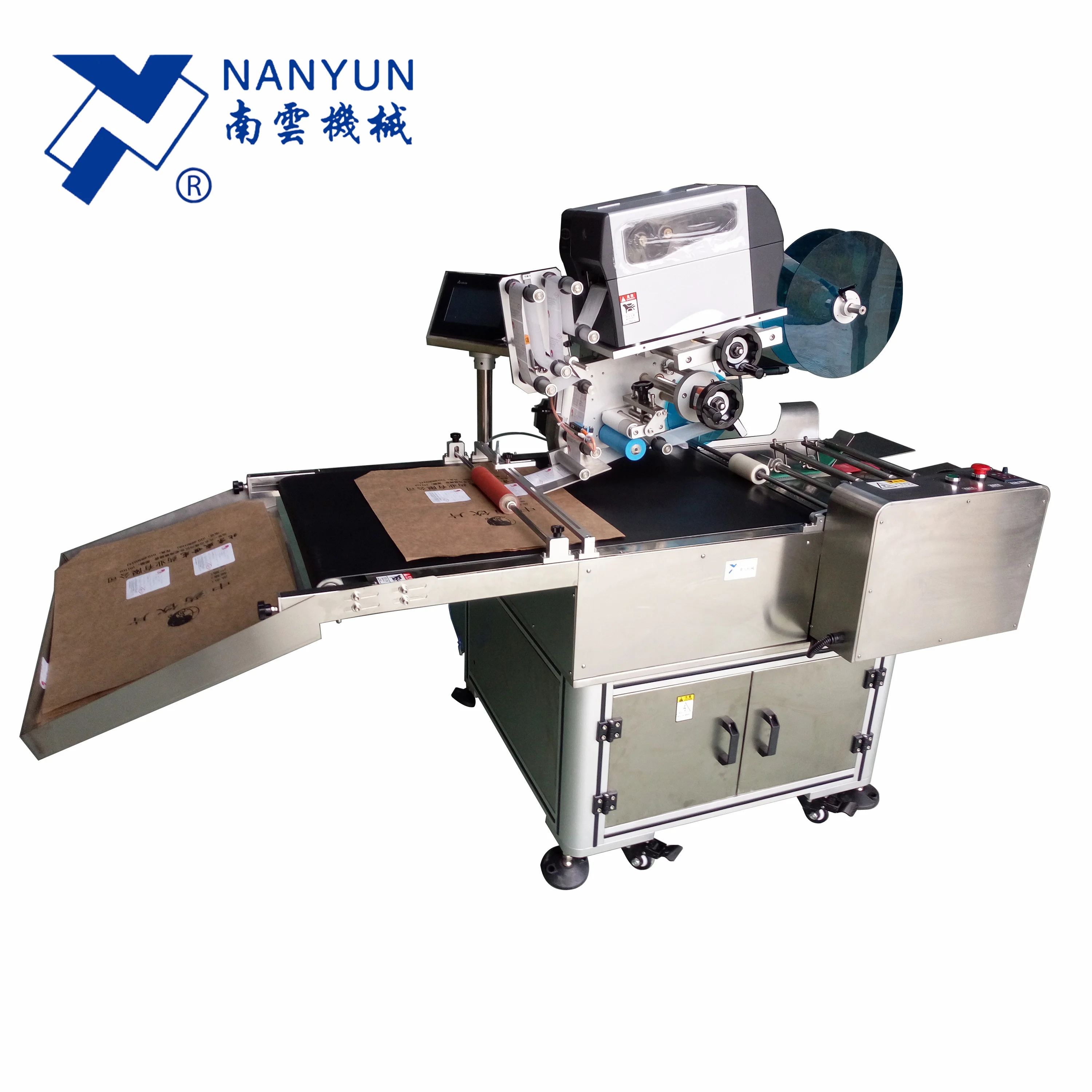 Ny-817 Full Automatic Flat Top Labeling Machine/hot Selling Labeler For ...