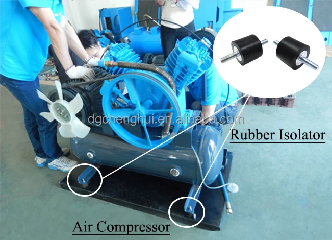 Silicone Rubber Aircon Anti Vibration Elastomer Ball