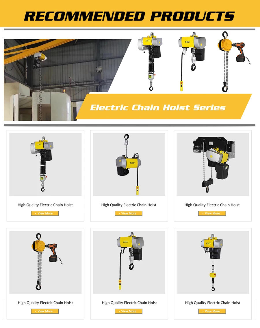 Kacc Servo Hoist Station Intelligent Hoist M5 25 125 200 300 500 Kg ...