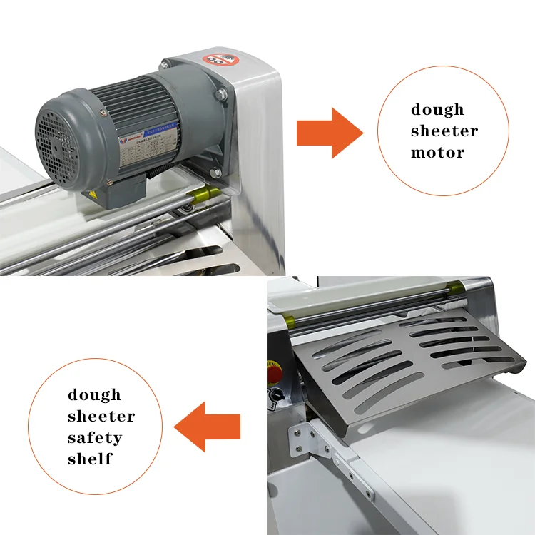 Croissant Reversible Table Top Dough Sheeter Use For Pizza - Buy Dough ...