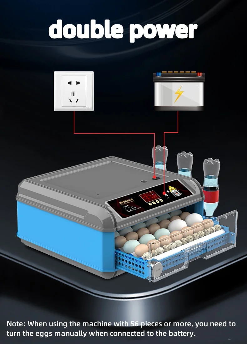 Egg Incubator 24-500 - Fully Automatic Hatching Machine