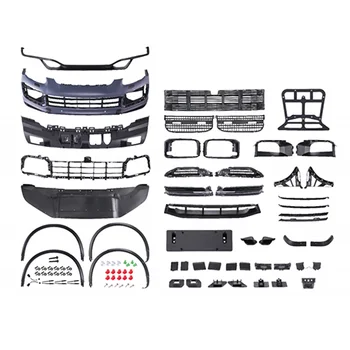 Modified Old Type To New Turbo S Body Kit For Porsche Cayenne 2014-2017 ...