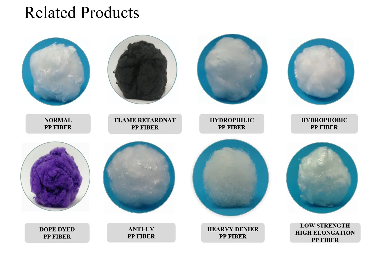 60d 51mm Pp Polypropylene Staple Fiber For Scouring Pad - Buy 15d 20d ...