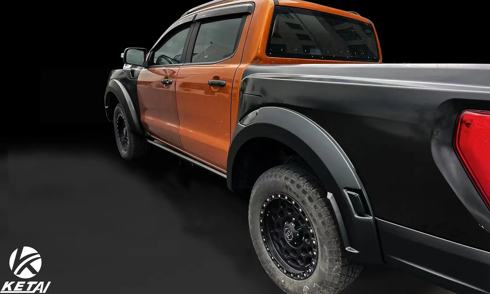 Factory Raptor Style Body Kit Fender Headlight Taillight Front Bumper ...