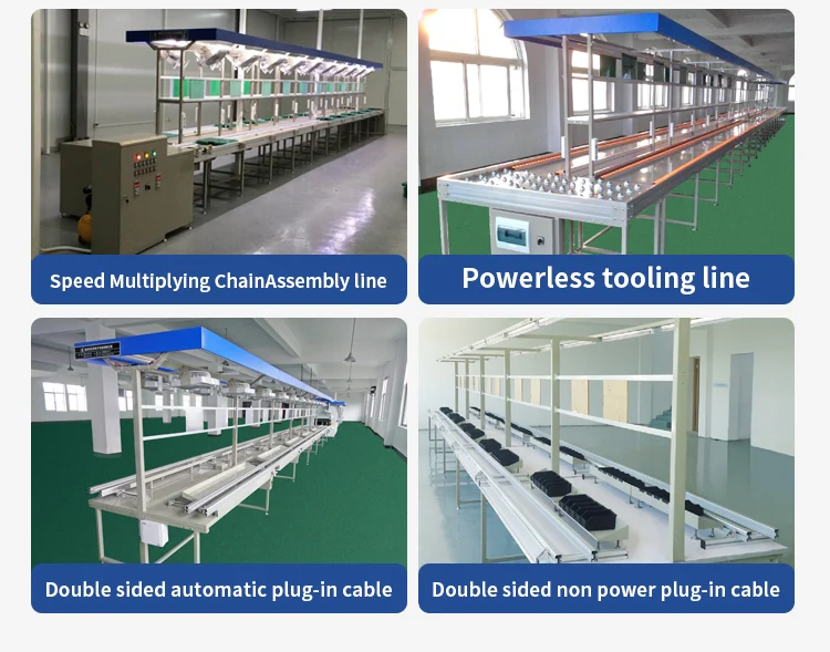 Customized Aluminum Material Workbench for Assembly Line