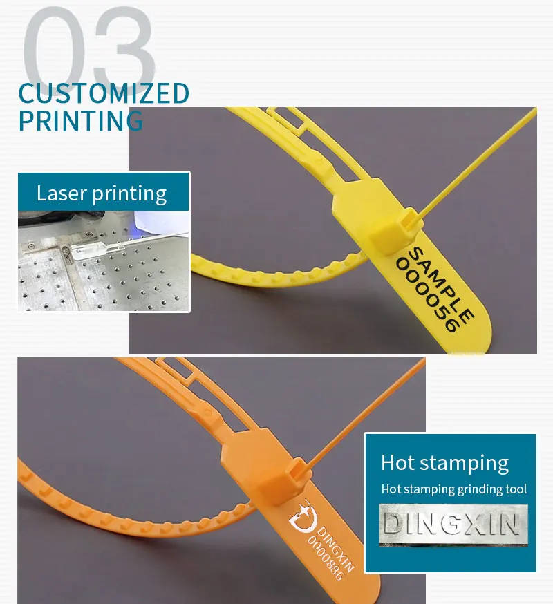 Easily Broken Plastic Security Seal Tamper Evident Plastic Security ...