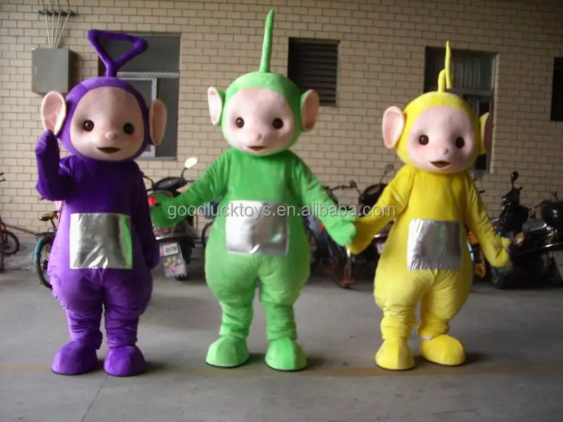 Teletubby Mascot Costumes for Adults - Cartoon Plush Halloween Costumes ...
