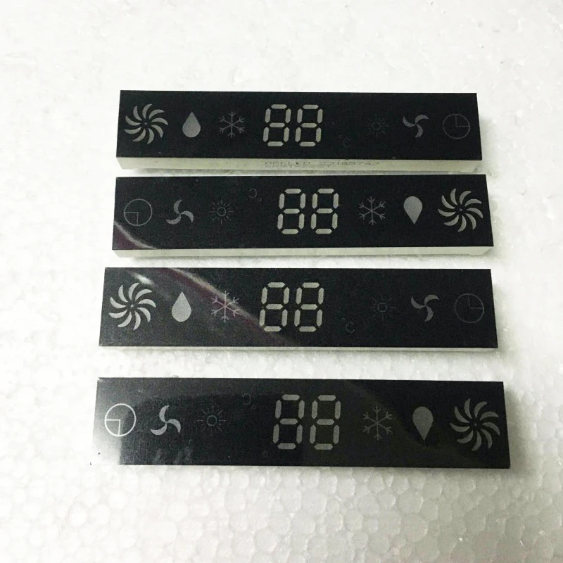 30mm 7-Segment Display Blue 5 Digit LED Screen - Common Anode