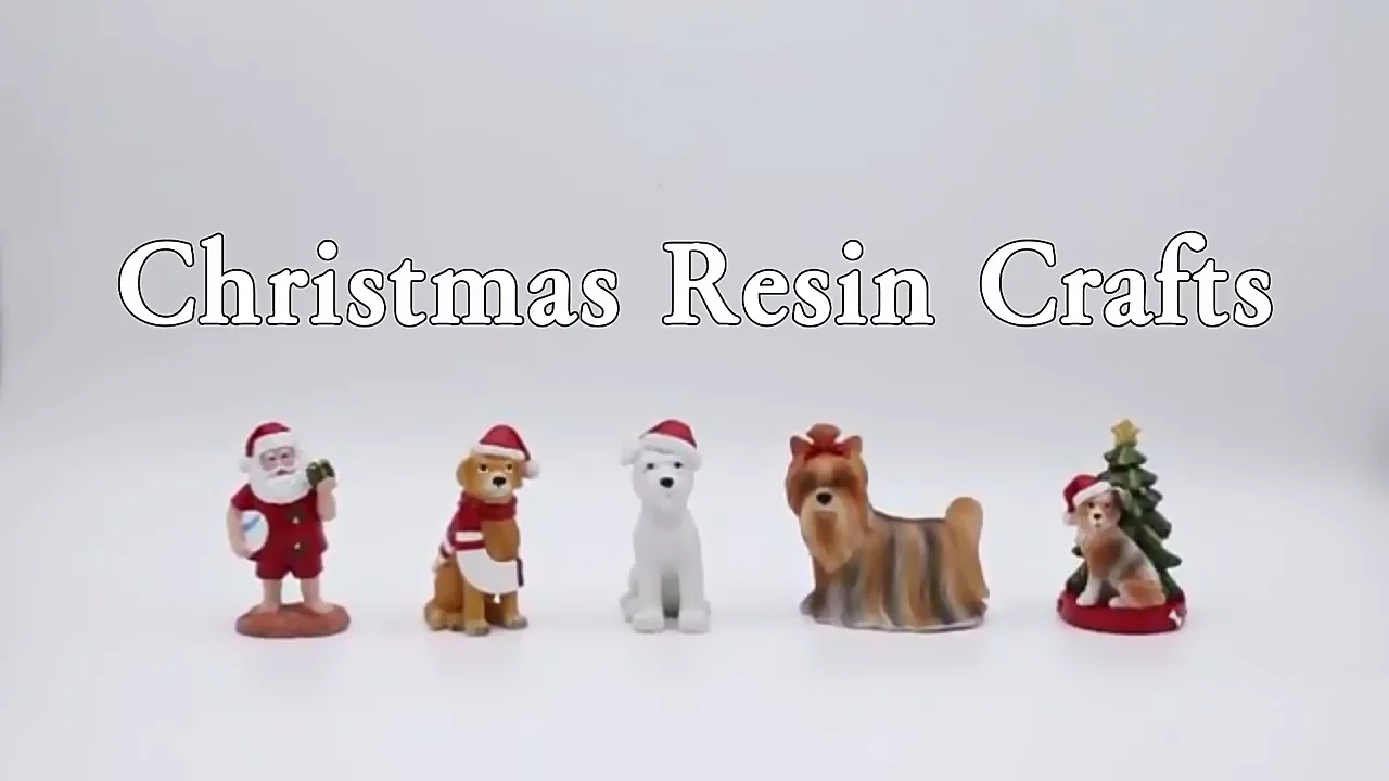 Custom Poly Resin Holiday Christmas Decor Statue Standing Macarons ...