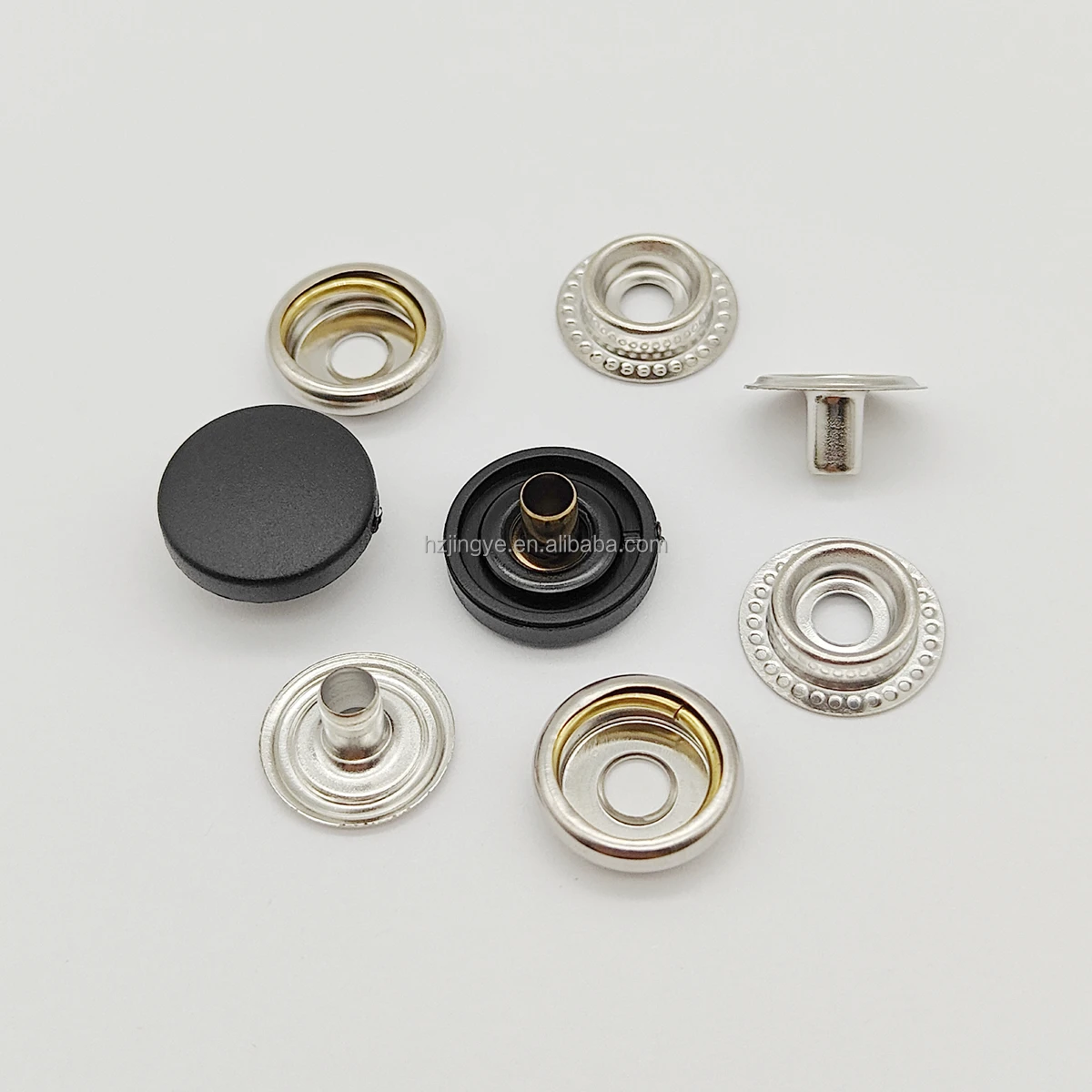 15mm 24l Nylon Cap Metal Snap Button,Snap Button For Coat - Buy 15mm ...