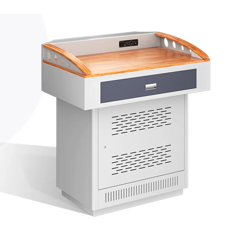 Modern Style One-Stop School Furniture Steel Wood Multimedia Platform ...