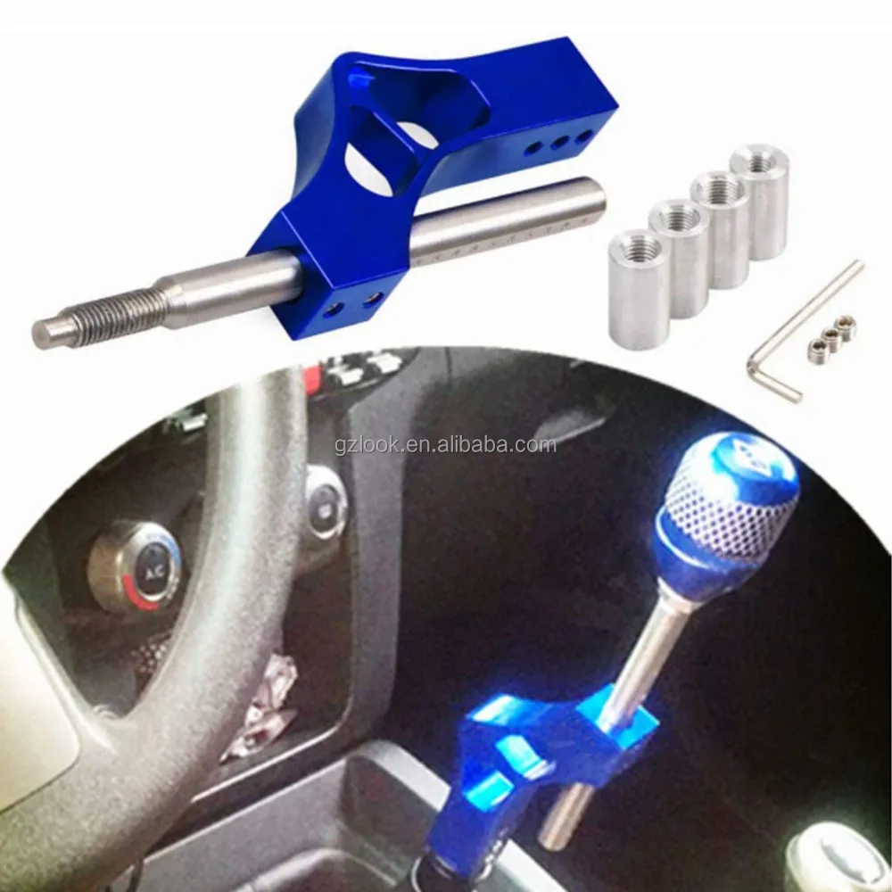 Adjustable Gear Shift Knob Extender Height Lever Extension Car Gear ...