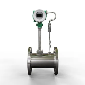 Flujometro De Gas Aire Flange Dn125 Digital Vortex Compressed Air Steam Argon Lpg Gas Flow Meter ...