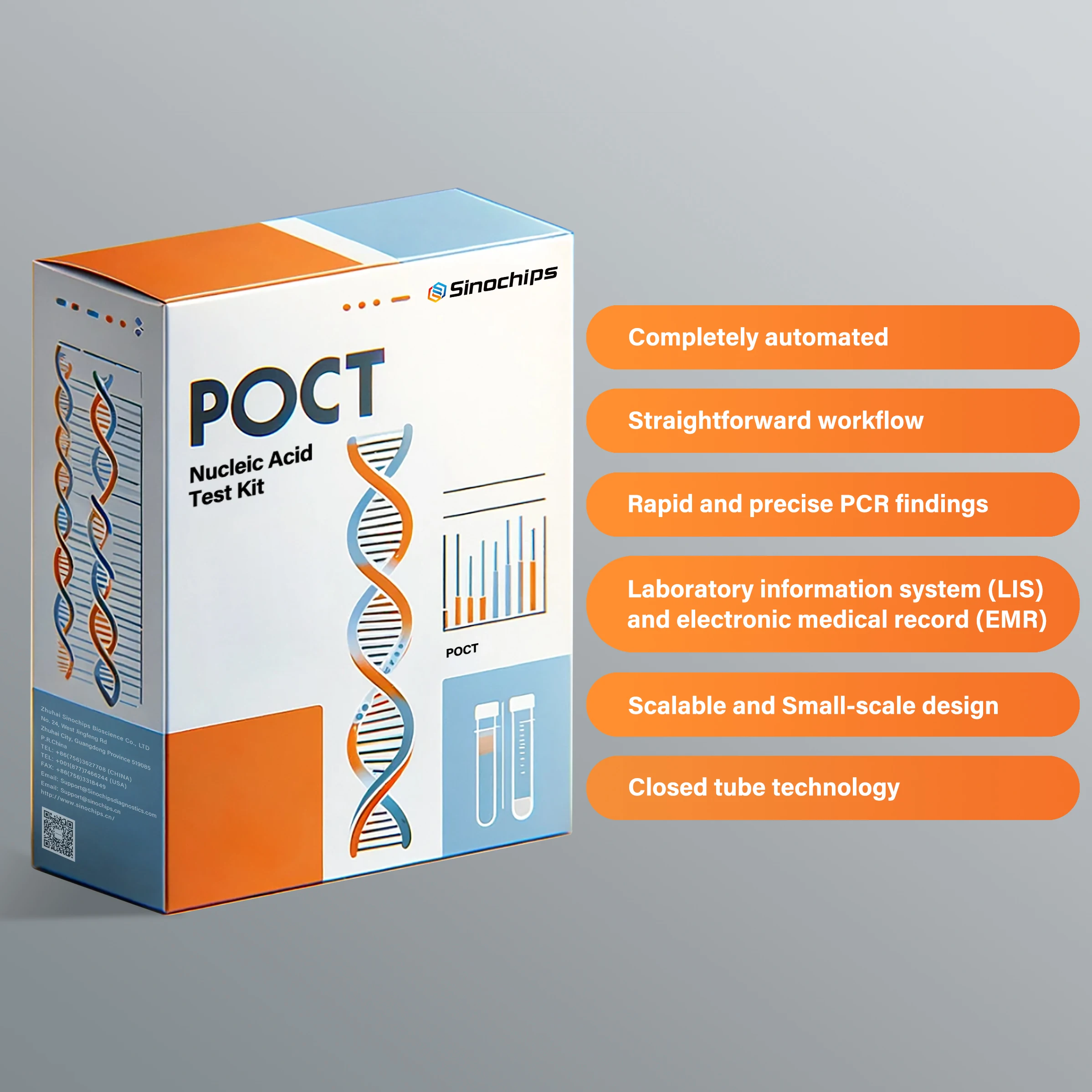 Poct Nucleic Acid Test Kit - Buy Rapid Dna Test Kit Point Of Care ...