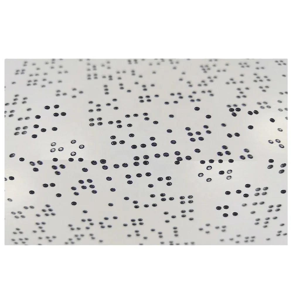 Customized Braille Label Stickers Durable Braille Label For Reading ...