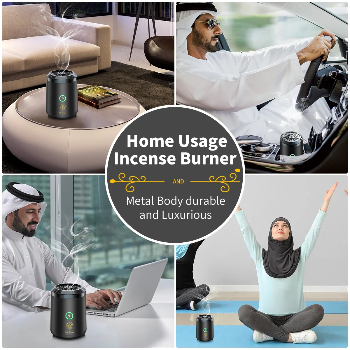 Alibaba.com: Arabian Handheld Bukhoor Hair Bakhoor Oud Electronic ...