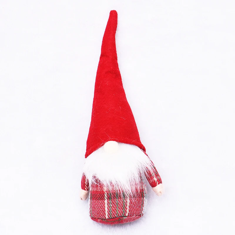 New Design Christmas Tree Decorations Woolen Faceless Christmas Pyroar ...