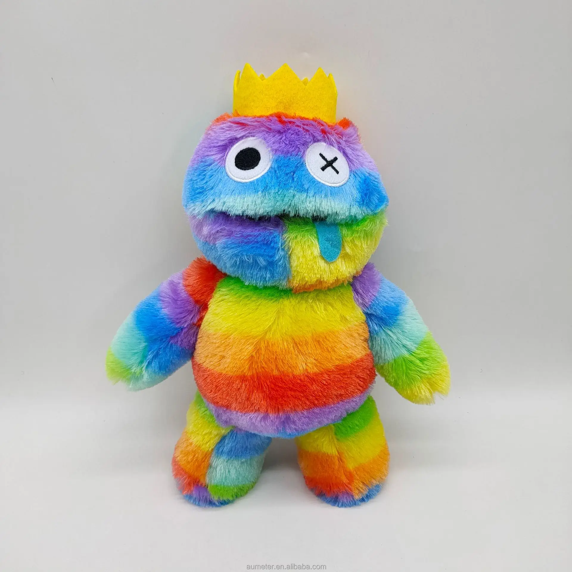 Hot Rainbow Friends Plush Toy Cartoon Game Character Doll Kawaii Blue ...