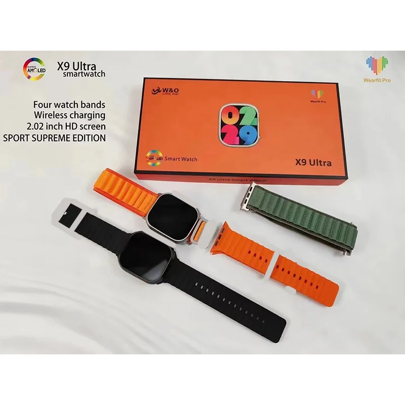 2023 New Arrival X9 Ultra Smartwatch 2.01inches Nfc Compass - Buy X9 ...
