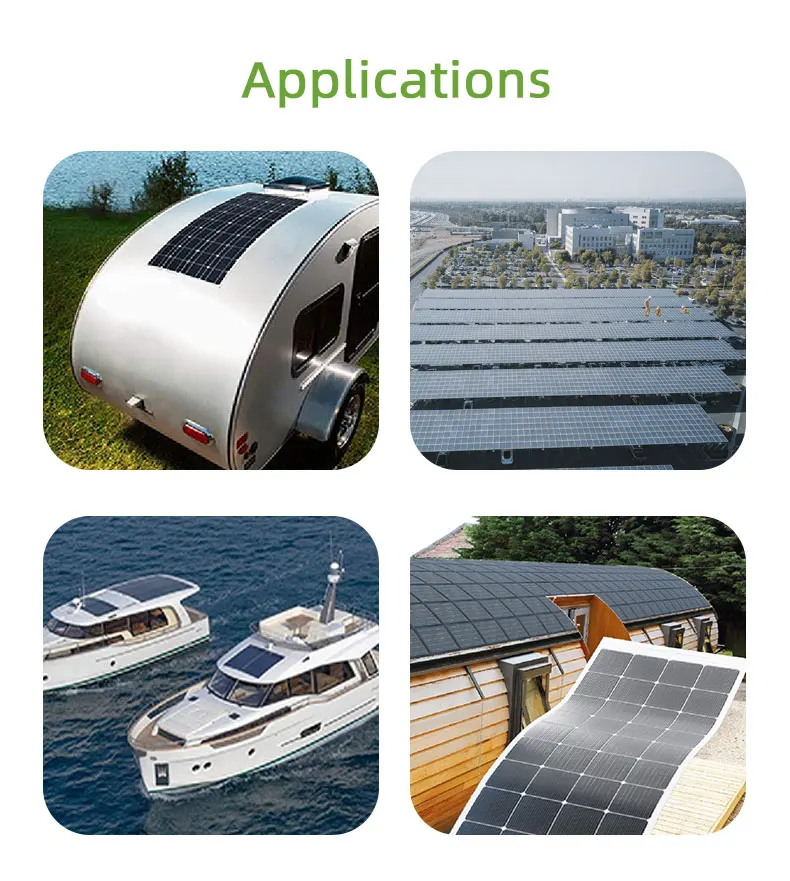 Fullsun OEM Solar Flexible Panels High Efficiency Solar Panels Roof ...