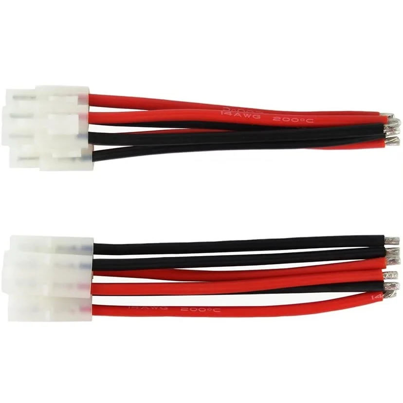 Hot Sale Big Tamiya Connector Male And Female With 16AWG Silicone Wire ...