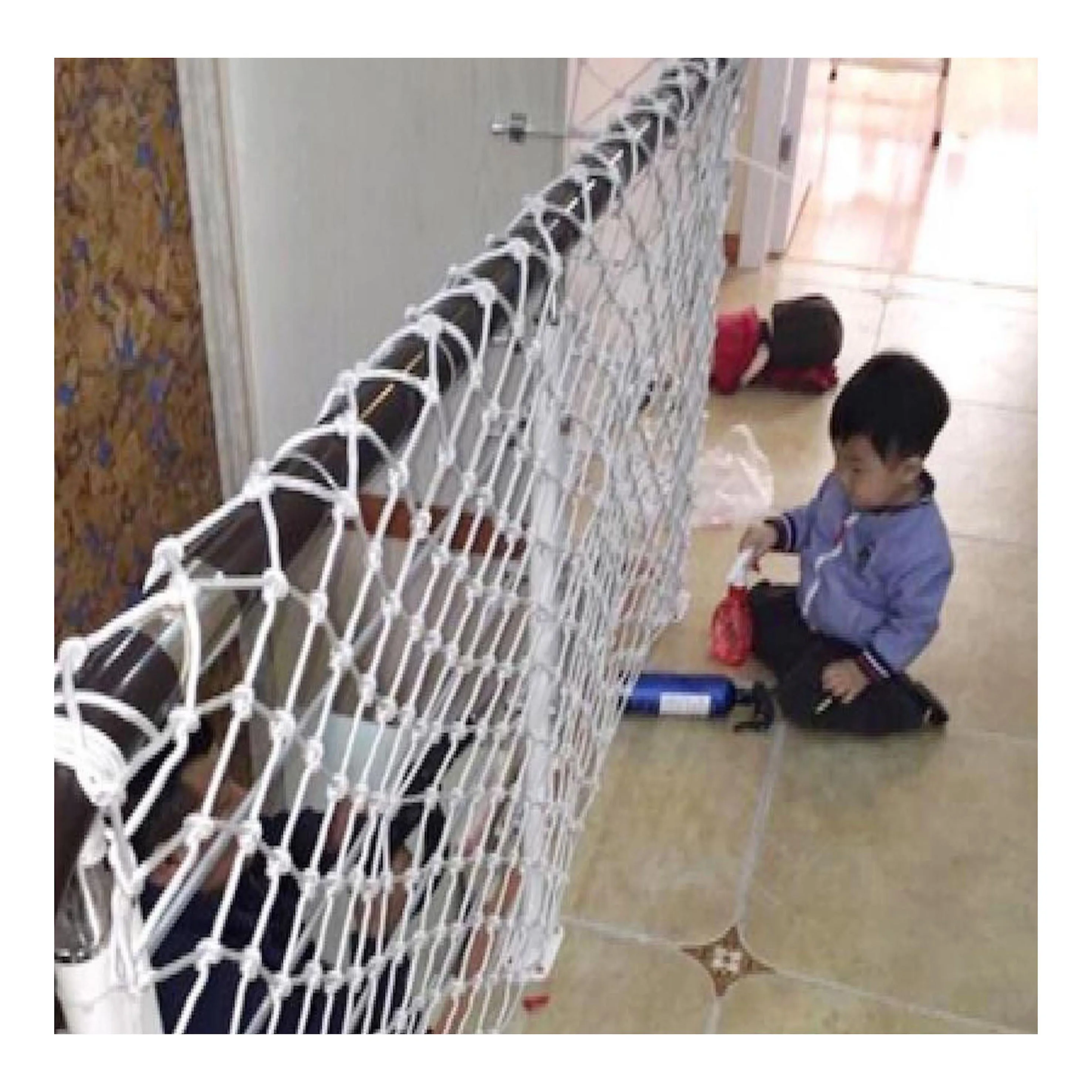 Children kids Safety Net Balcony Railing Stairs Anti-Falling Baby Fence ...