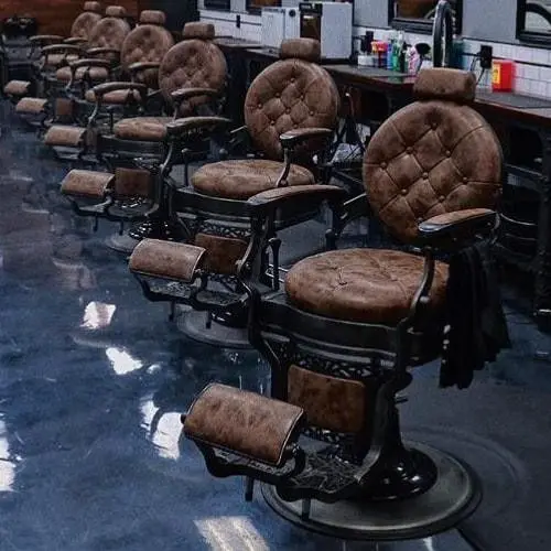 Modern Luxury High Beauty Quality Hair Leather Black Portable Barber ...