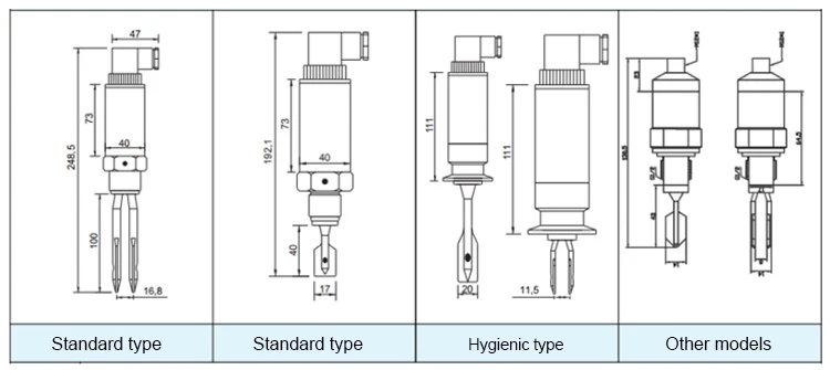 Tuning Fork Level Sensor Compact Tuning Fork Level Switch China Buy