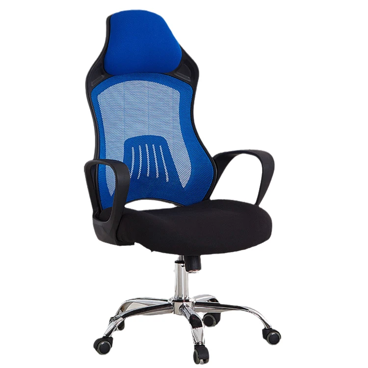 Best Blue Mesh Back Ergonomic Chair Cheap Executive Swivel Chair Office ...