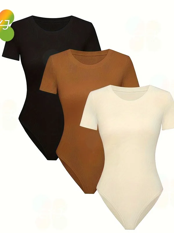 Custom Logo Sleeveless Thong Tank Top Bodysuit Spandex Sexy Slim Skims ...