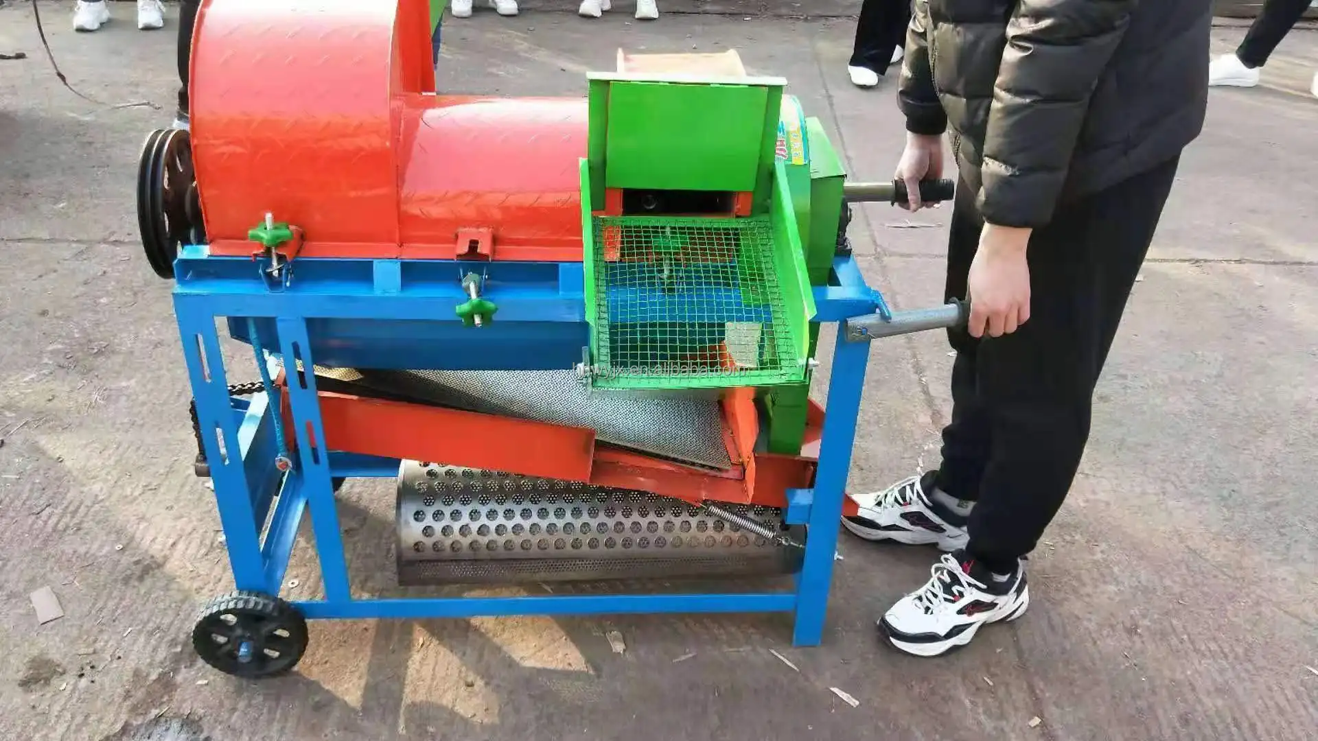 Weiyan Gasoline Engine Maize Sheller Sorghum Wheat Maize Corn Thresher ...
