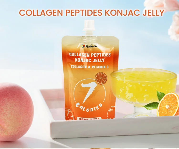 Delicious Konjac Snack Jelly - Low Calories & Fruit Flavors