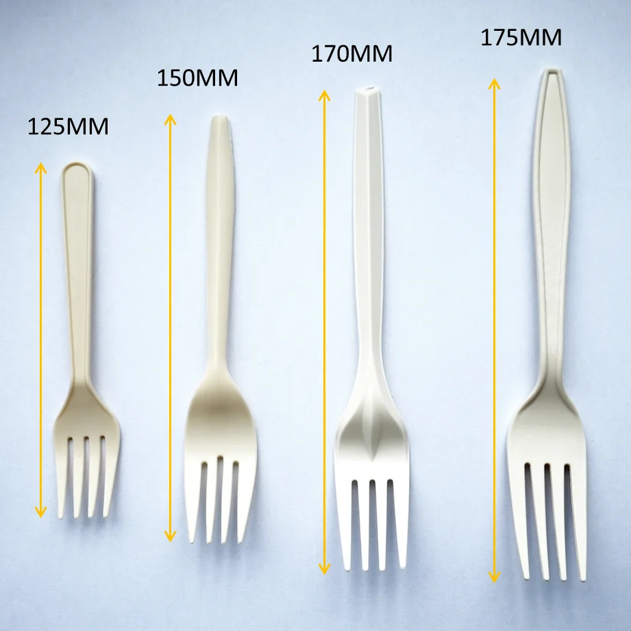 Disposable Biodegradable Spork Cutlery Set Knife,Fork,Spoon,Cornstarch ...