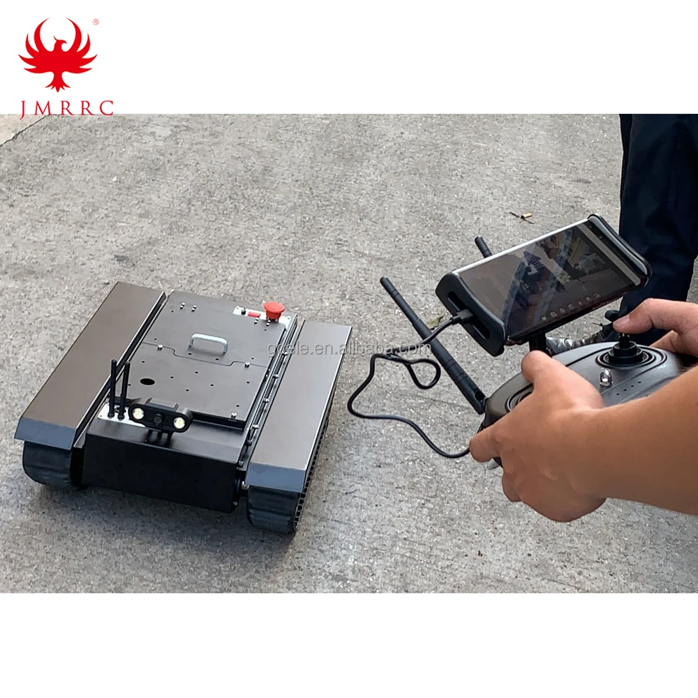 Chassis of Tracked Unmanned Vehicle Robot Tracks Platform