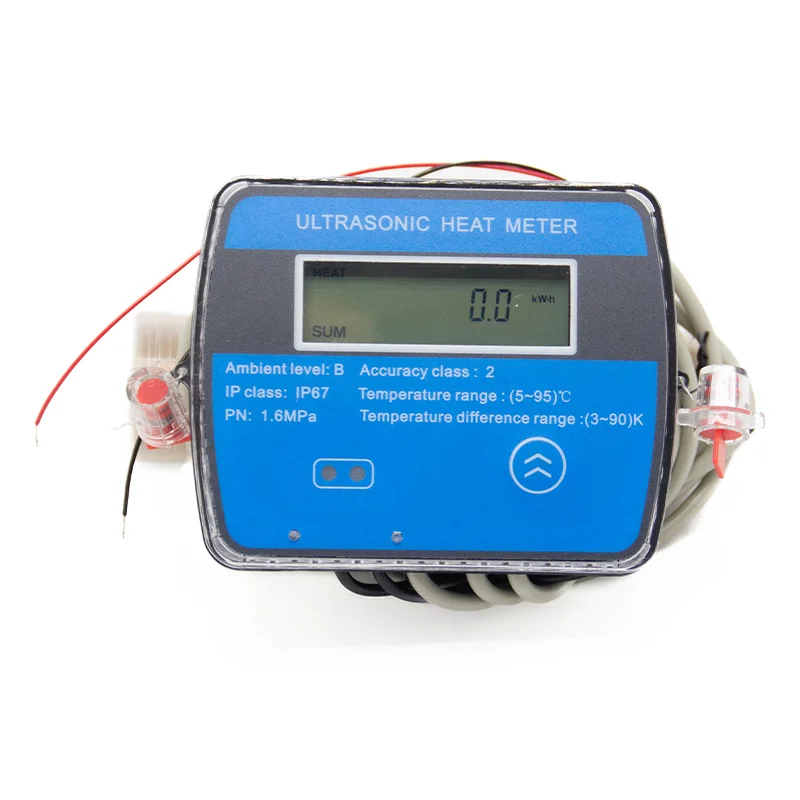 Rs485/modbus/pulse Wired Reading Remote Digital Ultrasonic Heat Meter