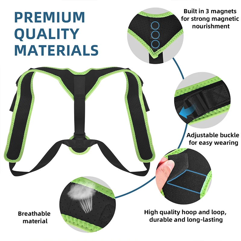 Mini Correct Kyphosis Adjust Women Comfortable Back Posture Corrector ...