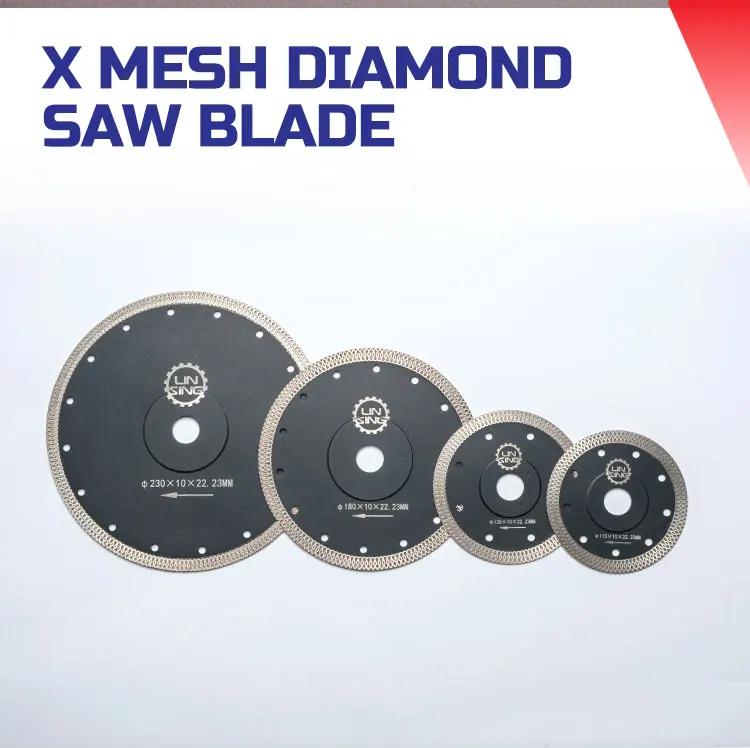Saw Blades for Tile Ceramic Porcelain X Mesh Turbo Segments Sintered ...