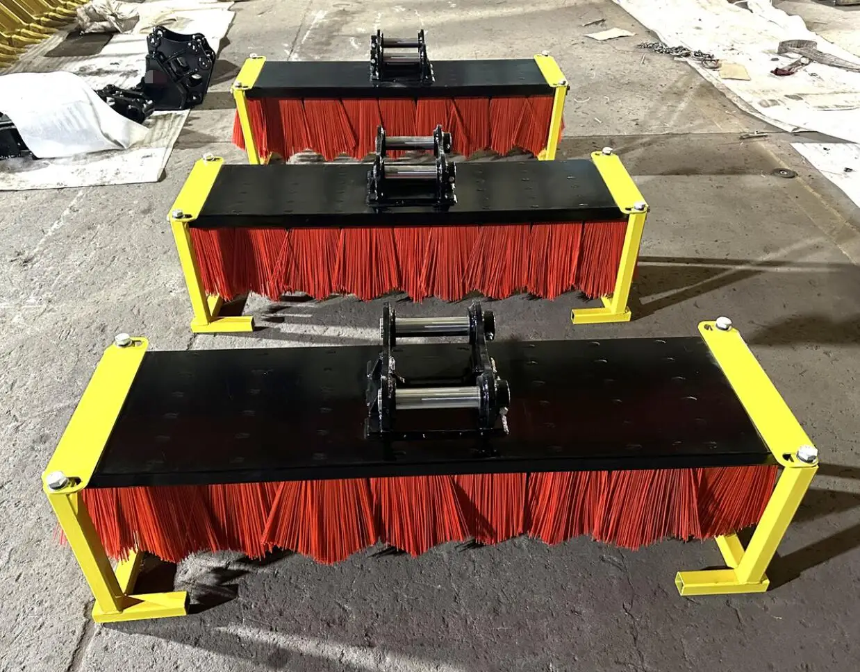 Rsbm 9-15ton Excavator Attachments Sweeper Excavator Broom Brush - Buy ...