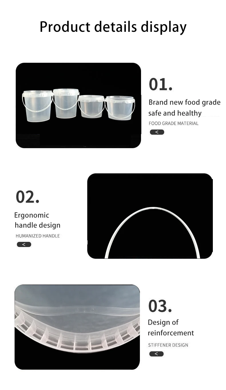 Wholesale Plastic Fruit Buckets - Food Grade & Customizable
