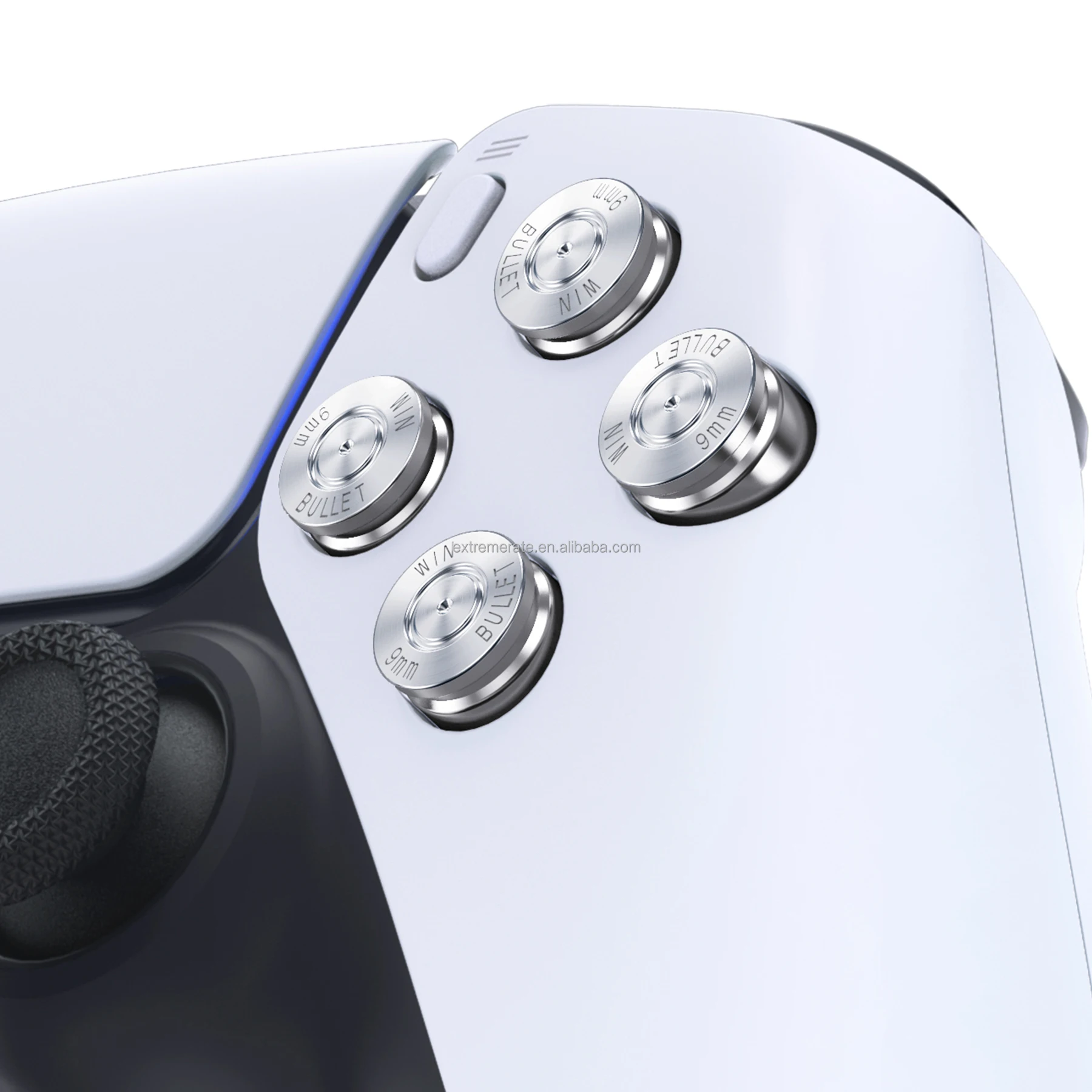 Extremerate Metal ABXY Buttons for PS5 - Customizable