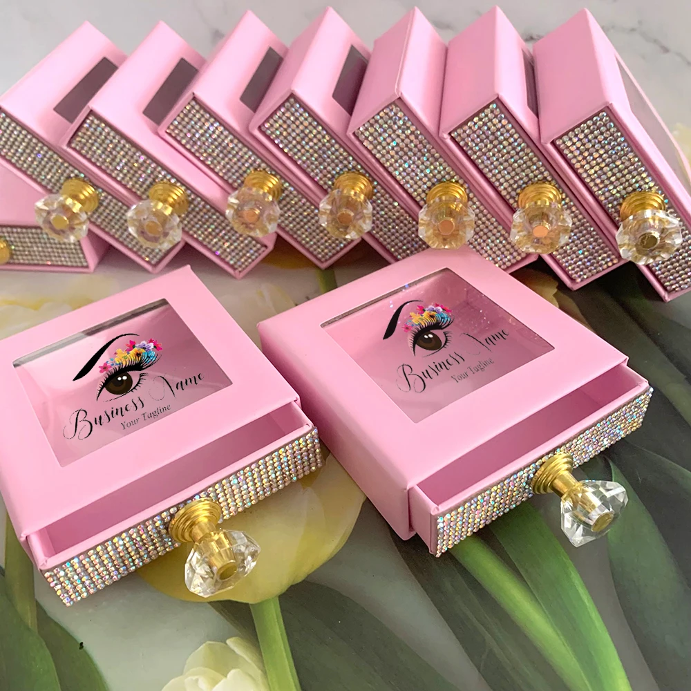 Empty Eye Lash Packaging Box - Luxury 3D Mink Lashcases