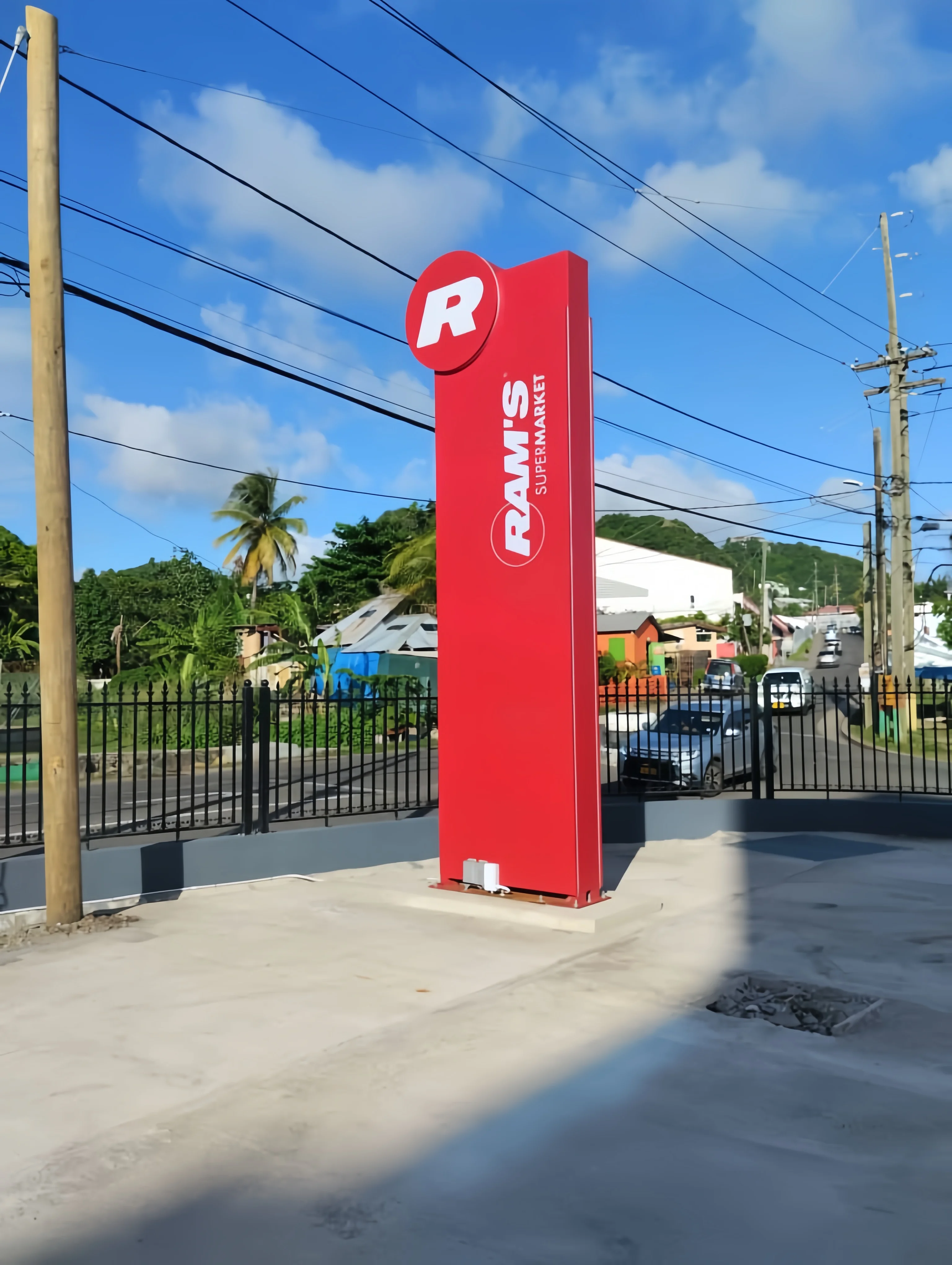 Pylon Signage Cost - Custom Free Standing Parking Signs