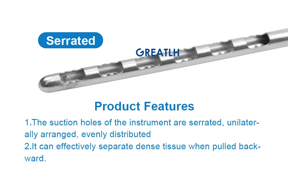 Autoclavable Surgical Instrument Luer Lock Cannula Liposuction Needle ...