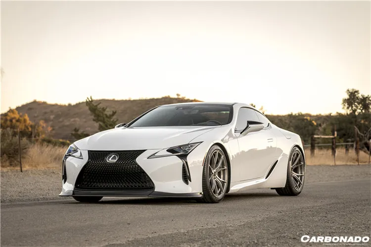 V-lc Style Front Lip Splitter Lip Spoiler Forlexus Lc500 Lc500h - Buy ...