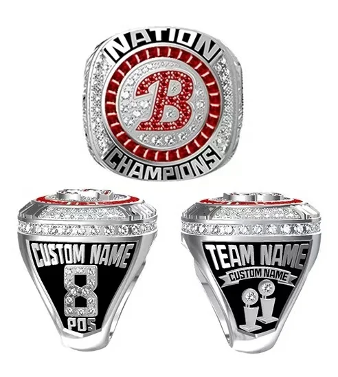 custom Championship Ring Most Valuable Player Gold Award Rings for team ...