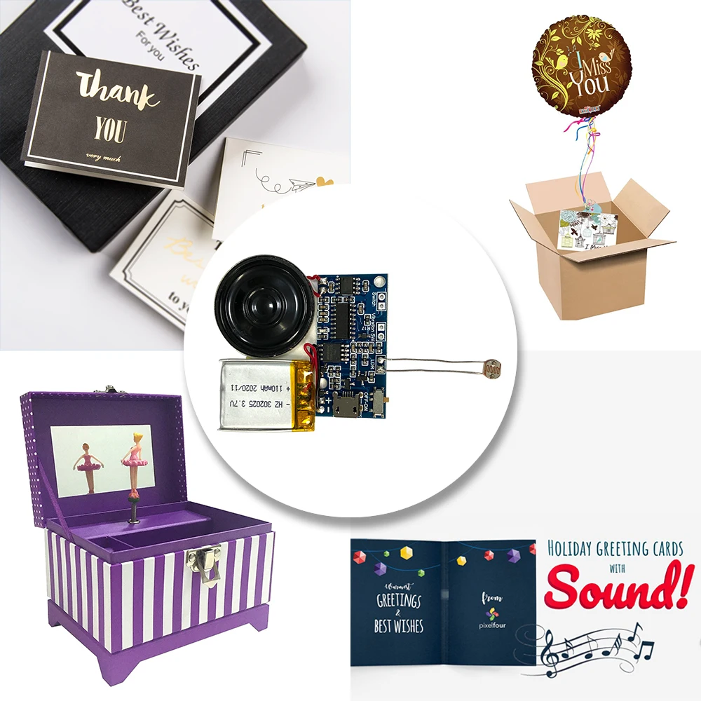 Programmable 8m Aaa Battery Or Rechargeable Usb Mp3 Sound Music Player ...