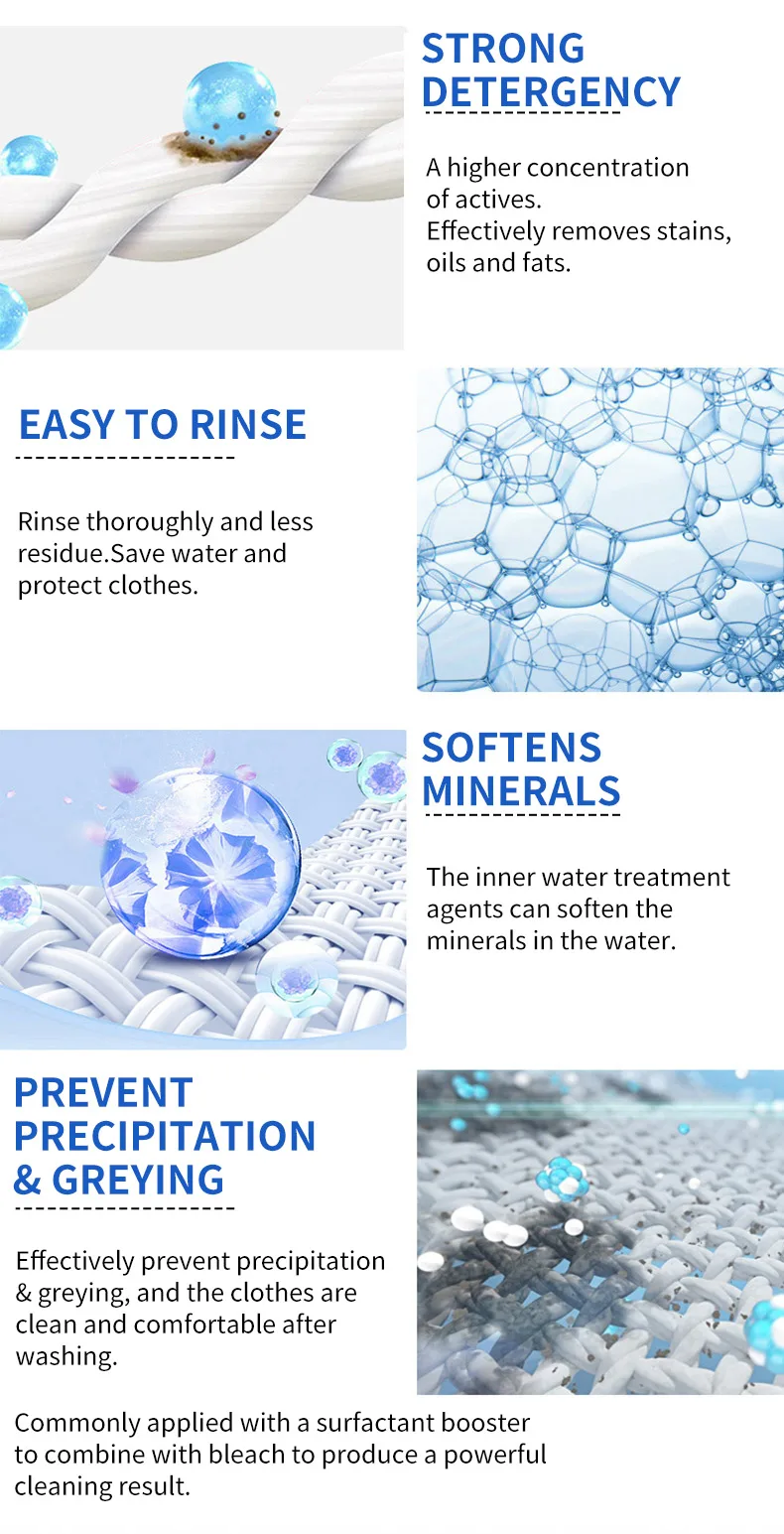 Welson Liquid Laundry Alkaline Builder Detergent for Industrial Use