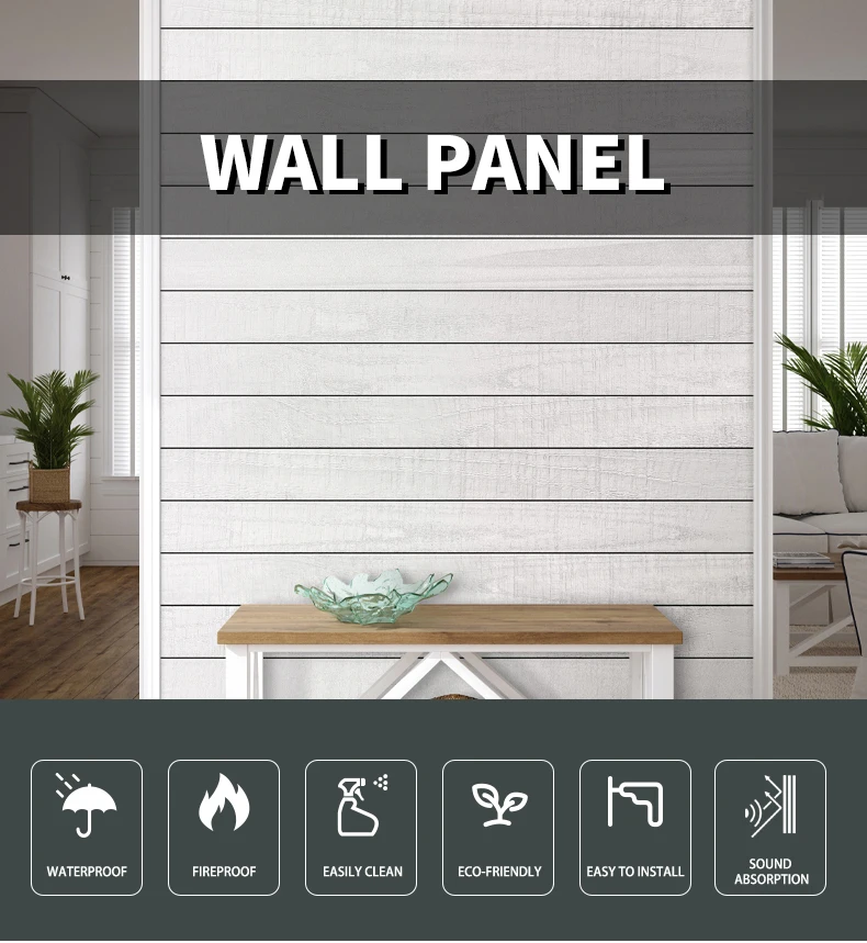 Interior Pvc Wall Panel 3d Fluted Wpc Wall Panel Waterproof Wpc Pvc ...