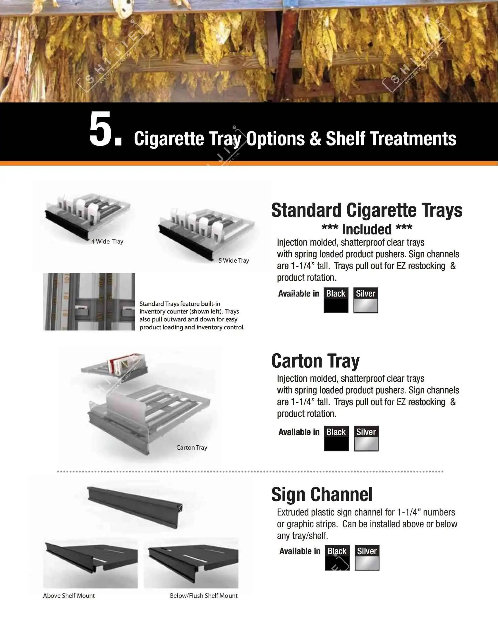 Customized Smoke Tobacco Shop Furniture Display Shelves Floor Stand ...